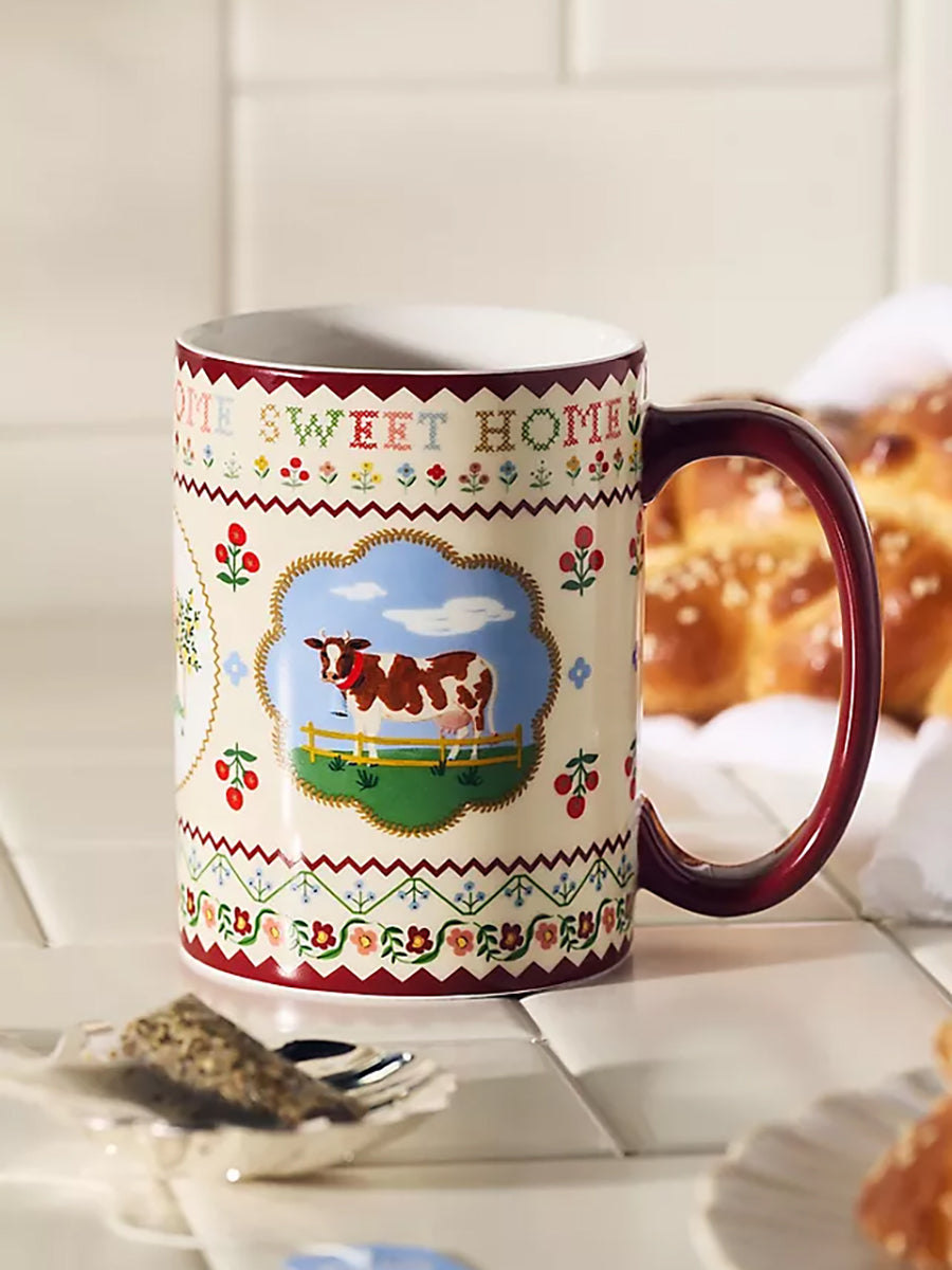 Rifle Paper Co. Home Sweet Home Porcelain Mug - Southern Made