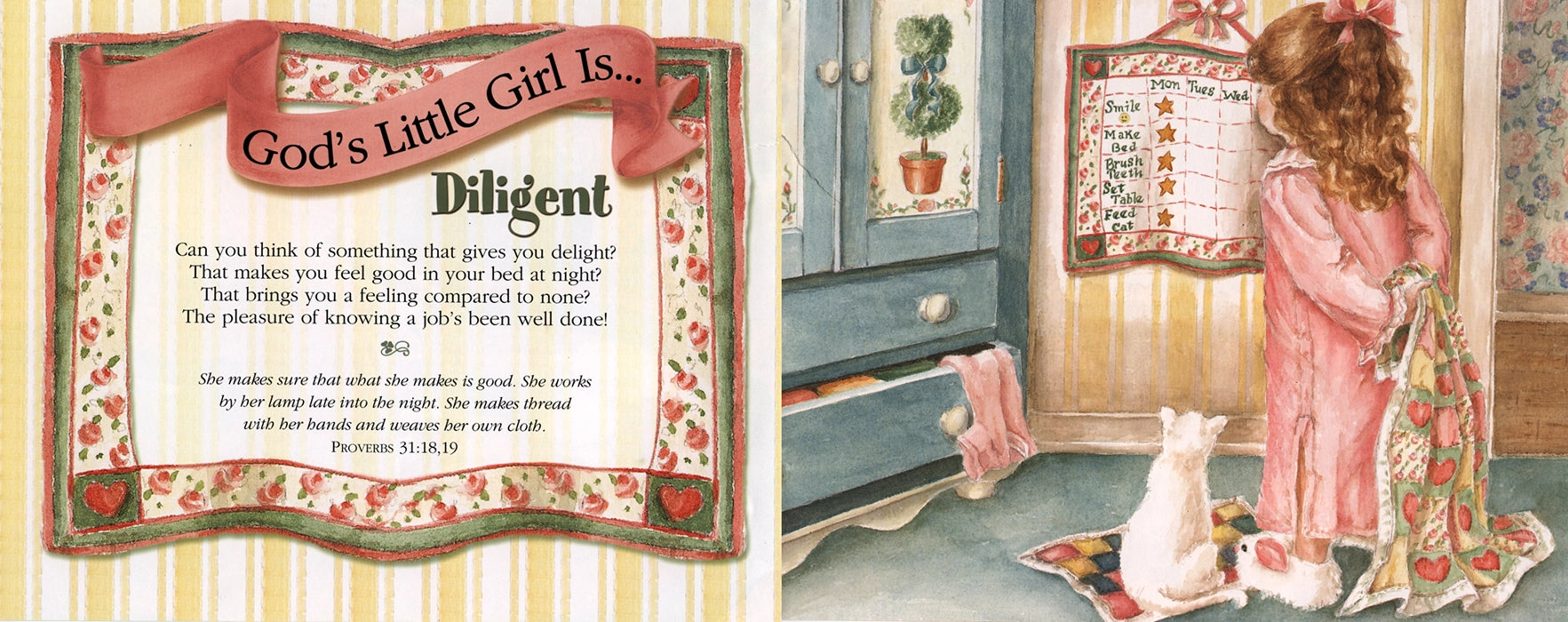 God's Wisdom For Little Girls Book - Southern Made